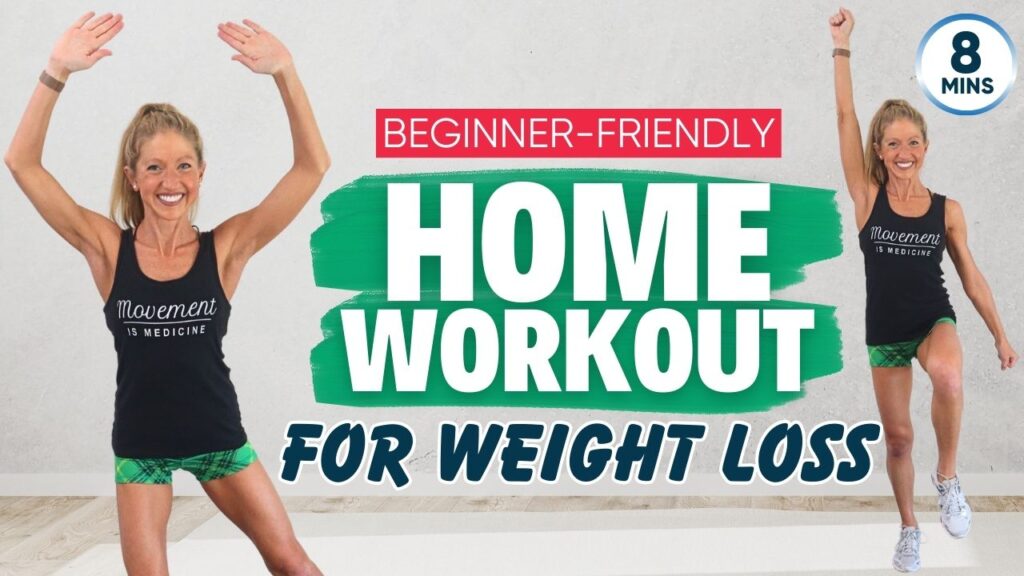Your 8-Minute Beginner-Friendly Home Workout for Weight Loss - Caroline ...