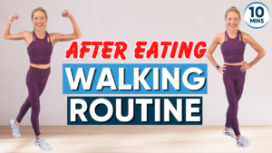 After Eating Walking Routine (Lower Your Blood Sugar NOW!) - Caroline ...