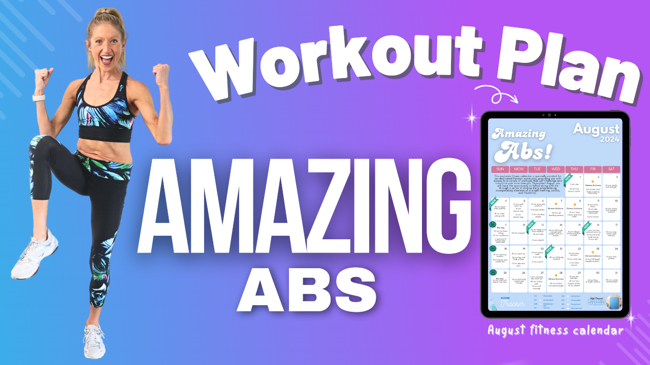 July 2024 Fitness Program - Caroline Jordan