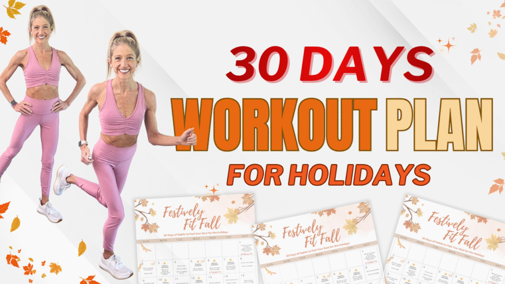 Workout Plan For Holidays 2025 - Caroline Jordan