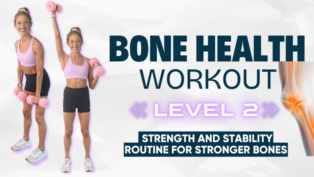 🦴 Bone Health Workout Level 2: Strength & Stability Routine for ...