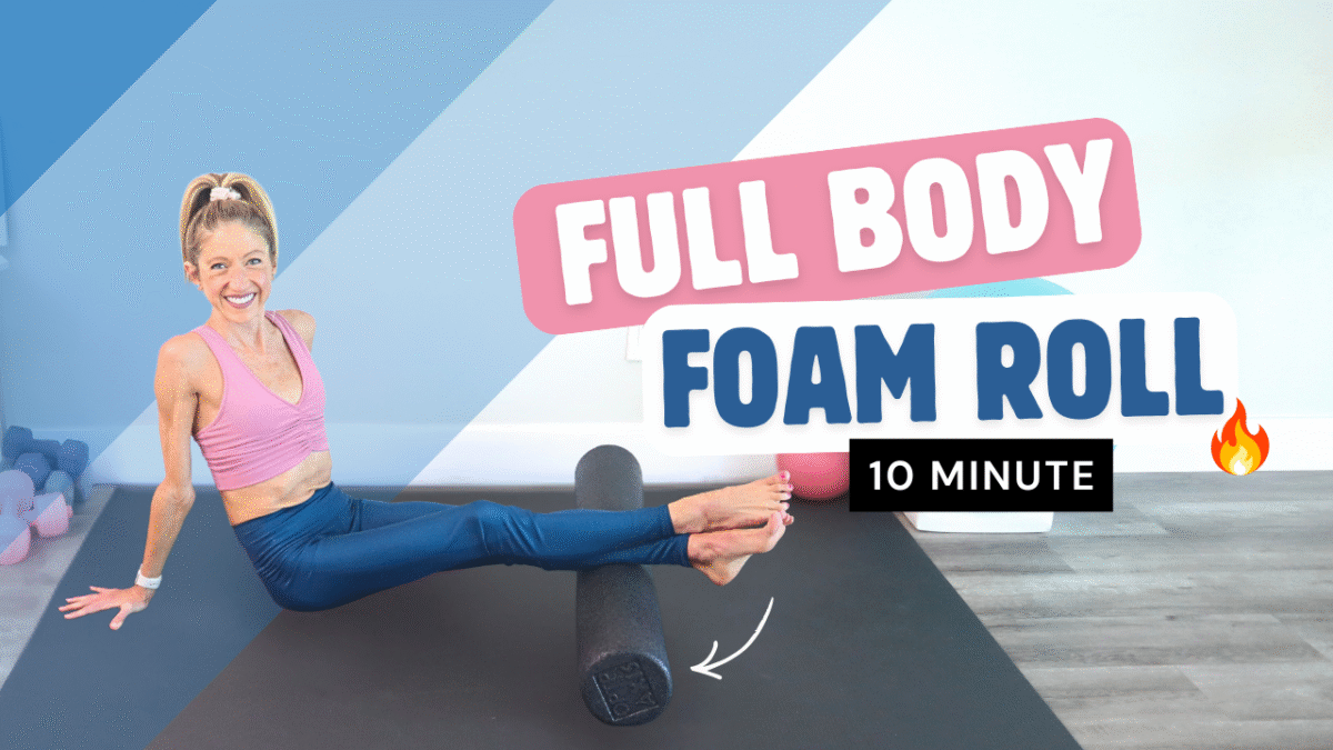 10-Minute Total Body Foam Roll Routine (Release Tight Muscles & Feel ...